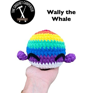 Wally the Whale Crochet Pattern - Etsy