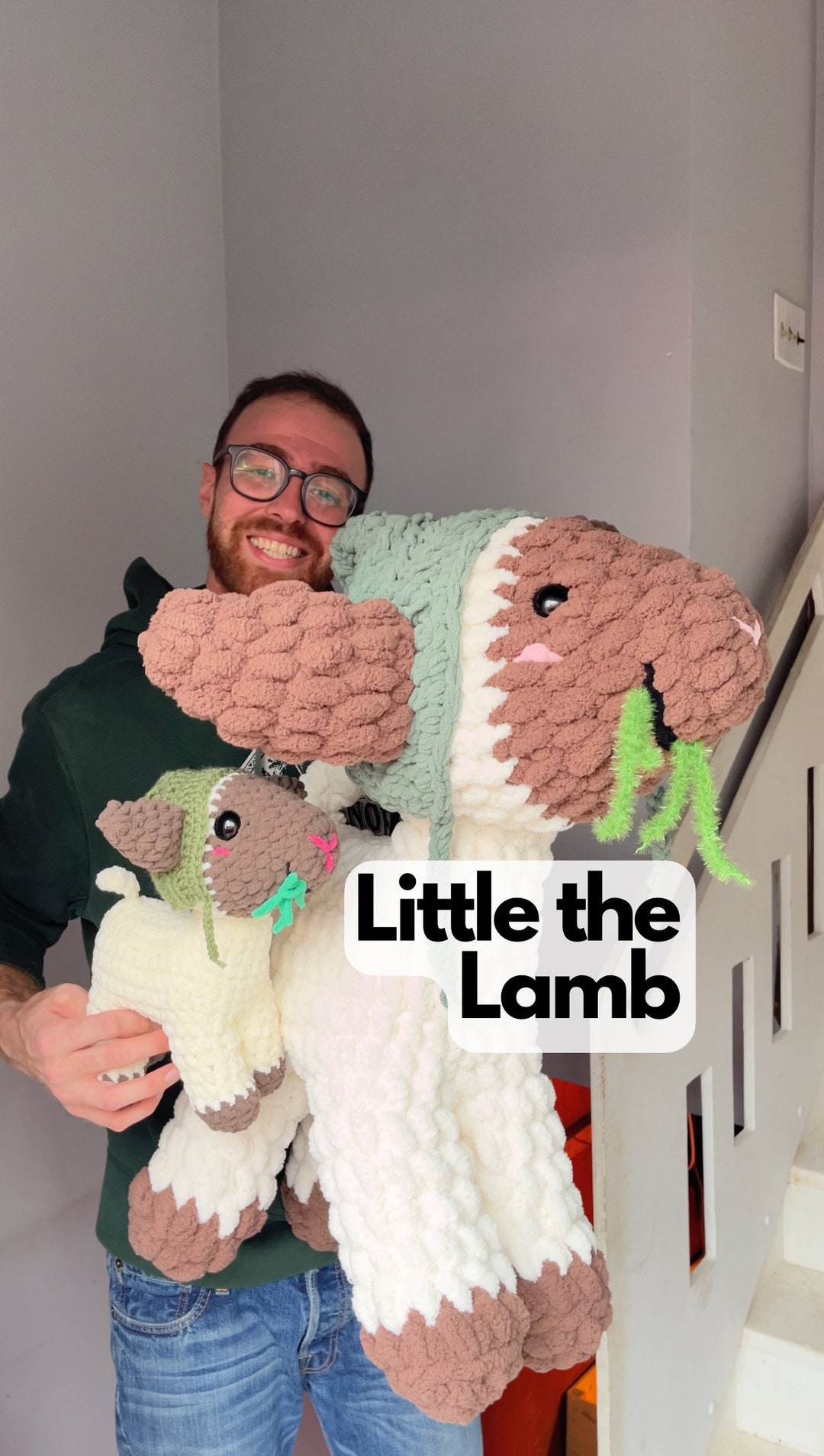 Little the Lamb Crochet Pattern | Crochet Lamb | Lamb Pattern - Etsy