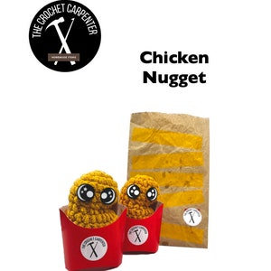 Crochet Chicken Nugget Pattern - Etsy