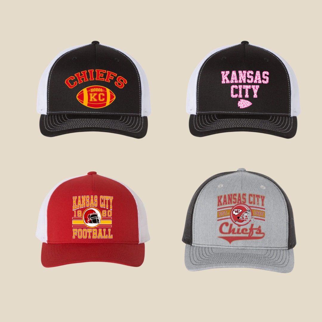 Kansas City Chiefs Hats - Etsy