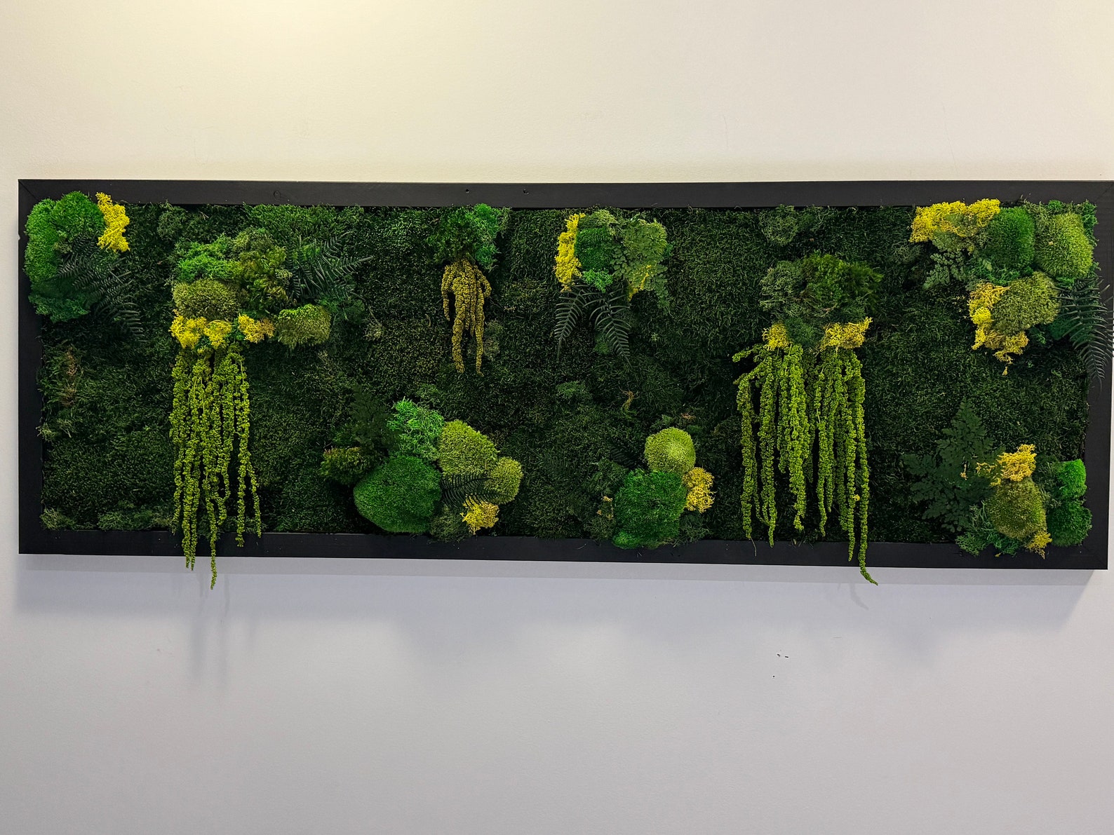 Moss Art Framed Moss Wall Preserved Moss - Etsy