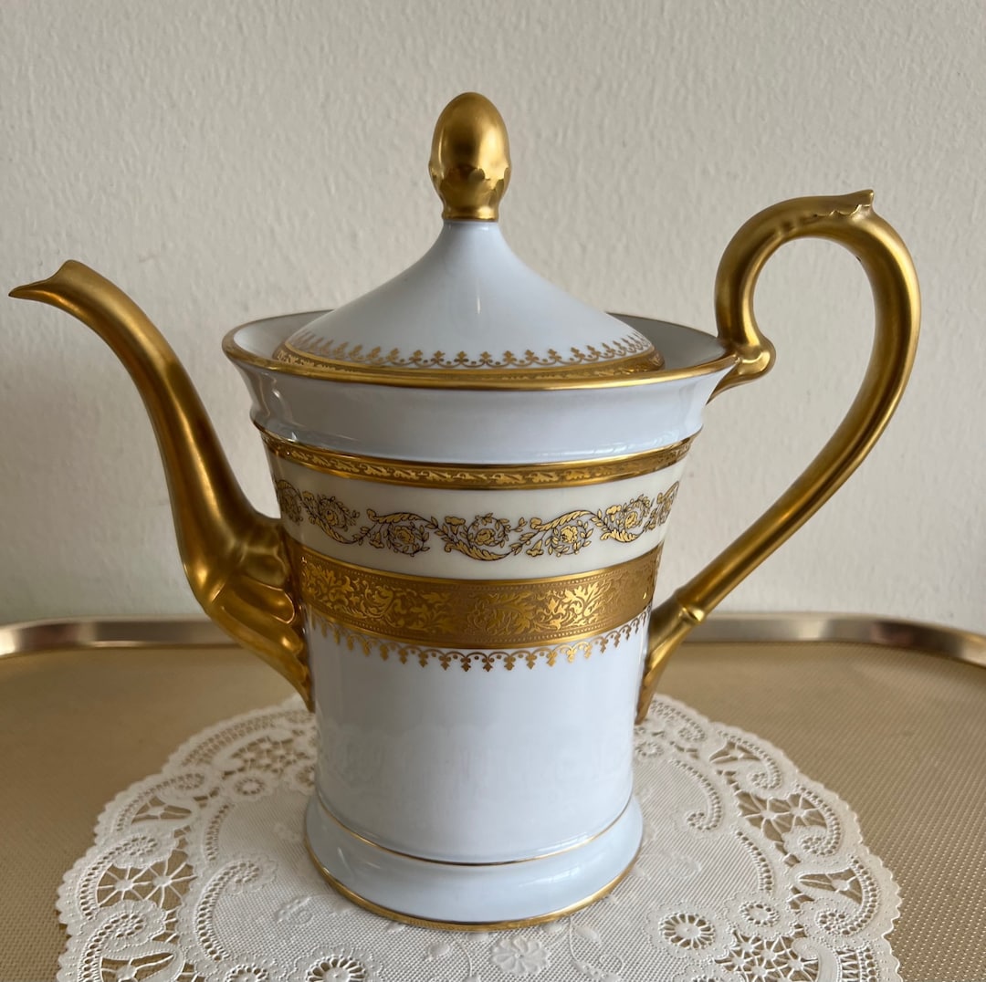 Limoges France A. Raynaud & Co Ceralene China Porcelain Gilt Imperial ...