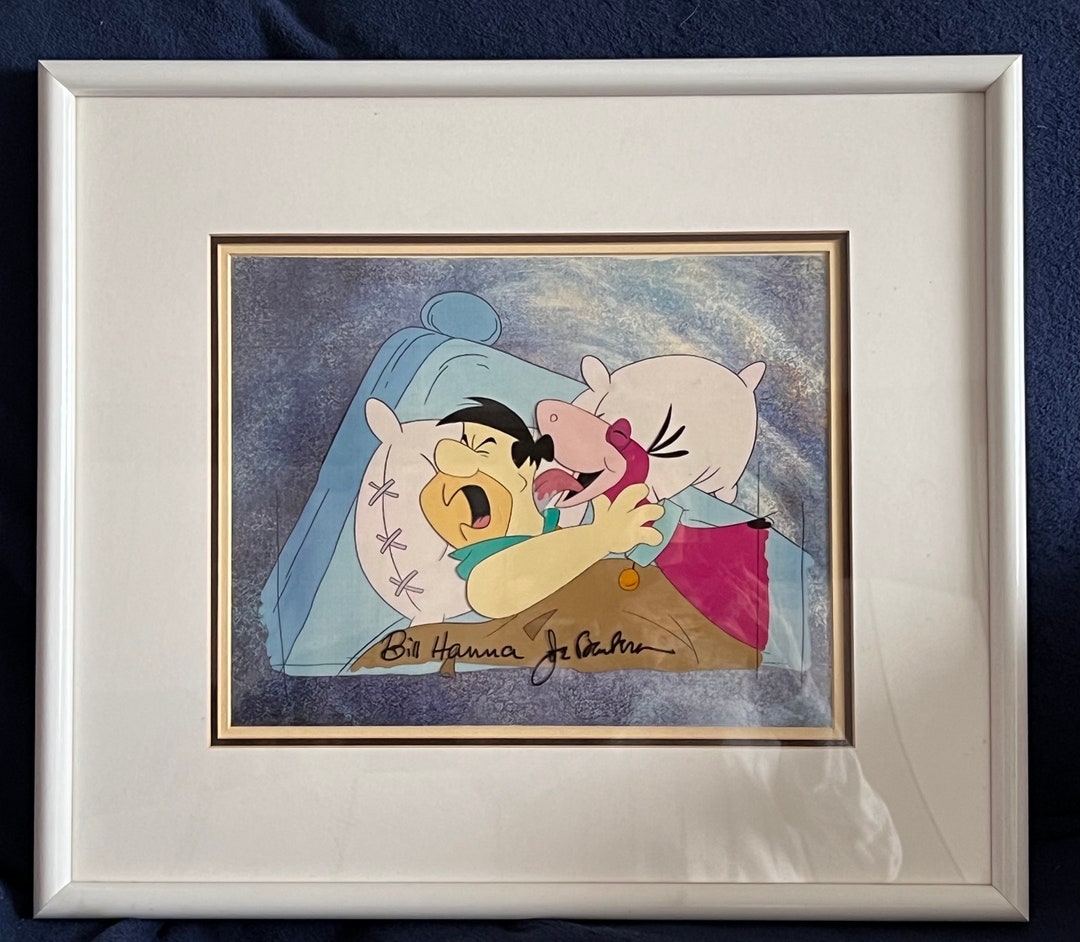 Hanna-barbera Fred & Dino From "the Jetsons Meet the Flintstone's" 1987 ...