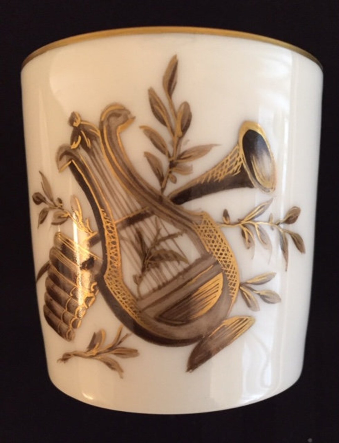 Vintage Tiffany Porcelain Private Stock Hand Painted Cup Made in France ...