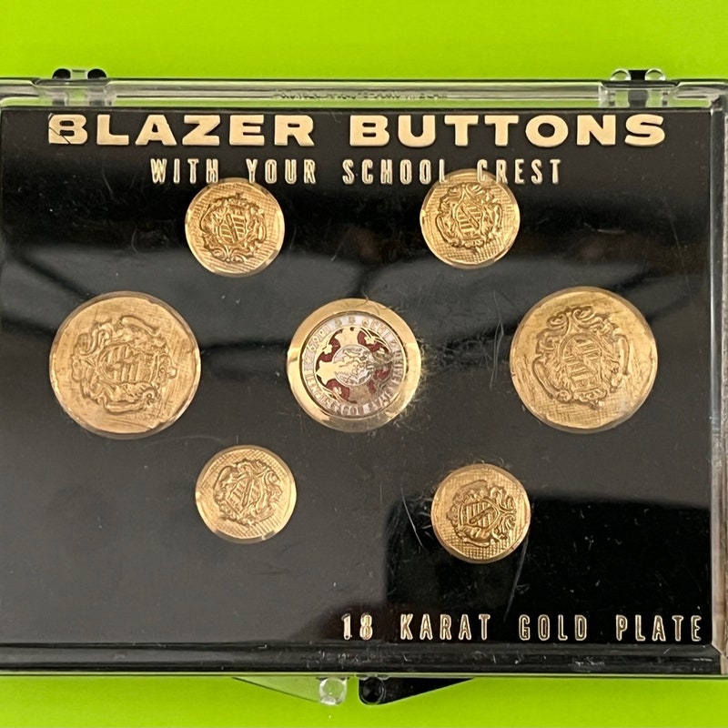 Blazer Button Set - Etsy