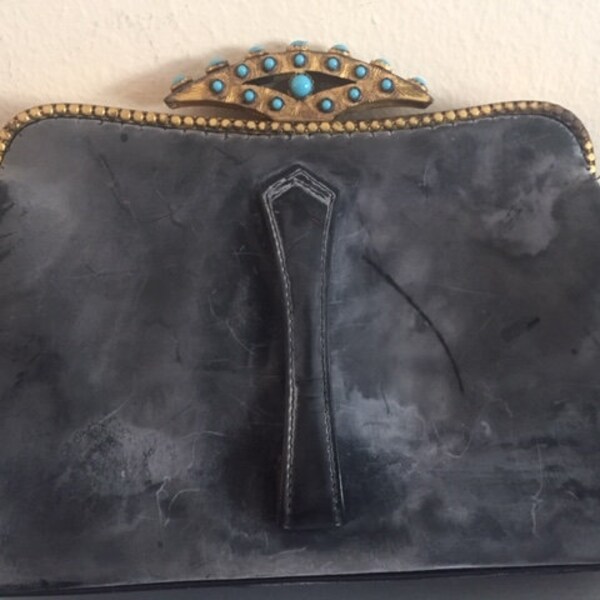 Turquoise Clutch - Etsy