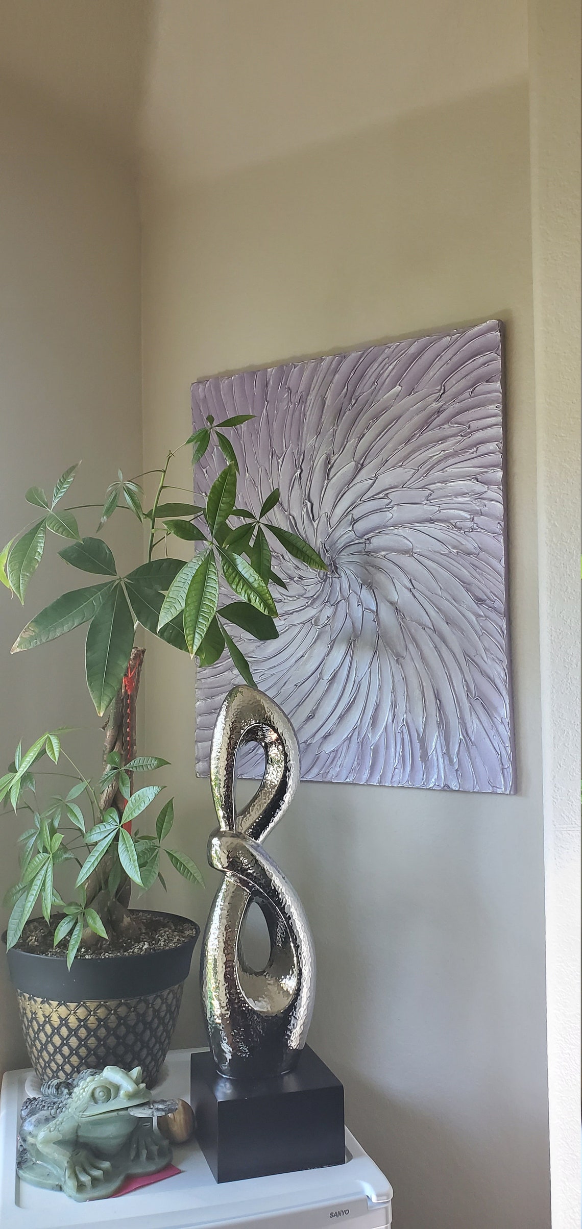 Abstract Heavy Texture Wall Art - Etsy