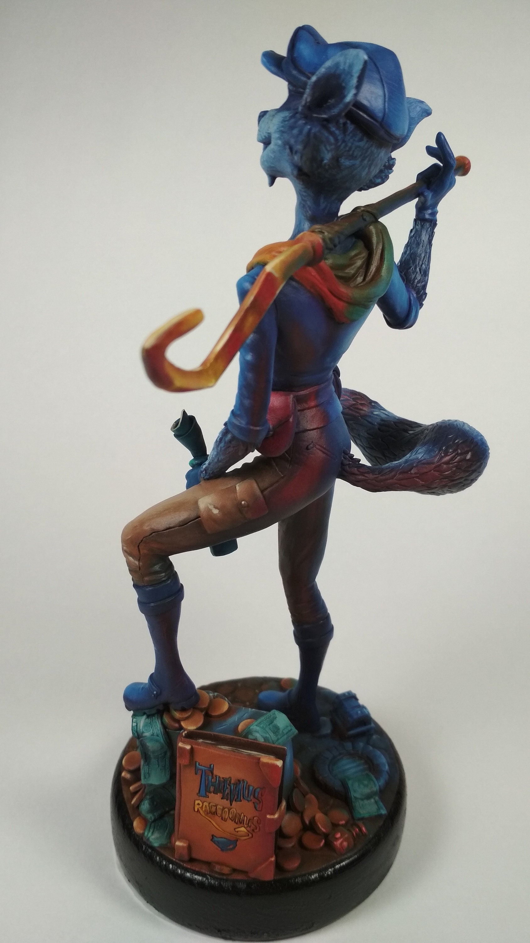 Sly Cooper / Custom Collectible Figure Polymer Clay - Etsy