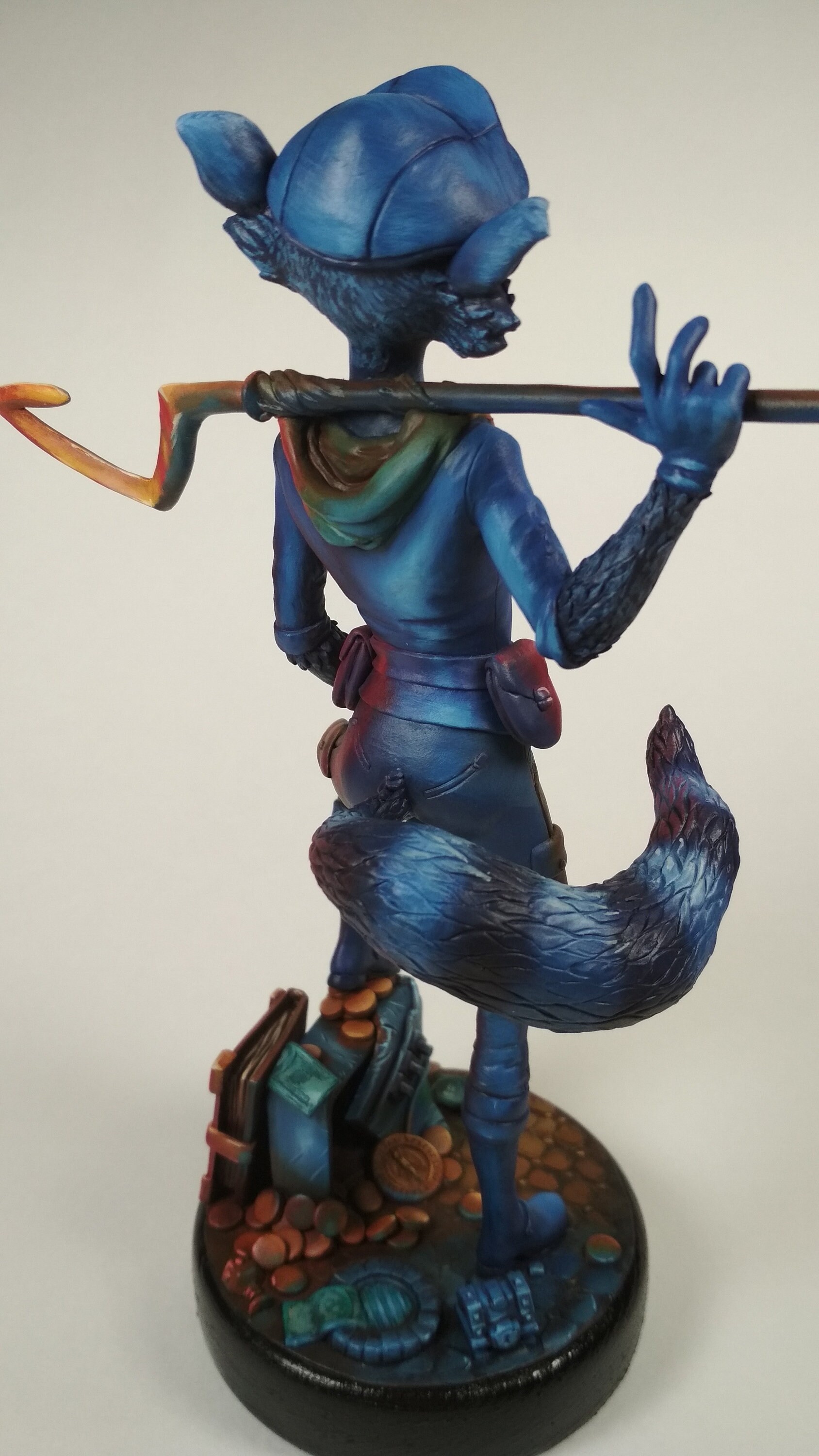 Sly Cooper / Custom Collectible Figure Polymer Clay - Etsy