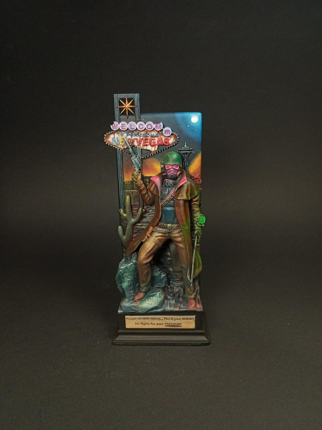 NCR Ranger New Vegas \ Fallout Custom Collectible Figurine - Etsy