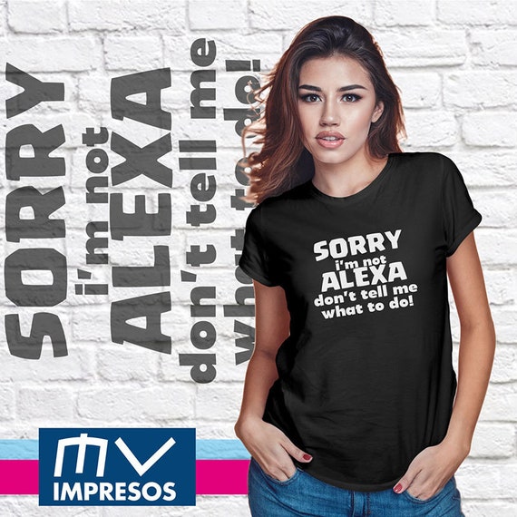 SORRY ALEXA Vector: Cdr .ai .dxf .svg | Etsy Hong Kong