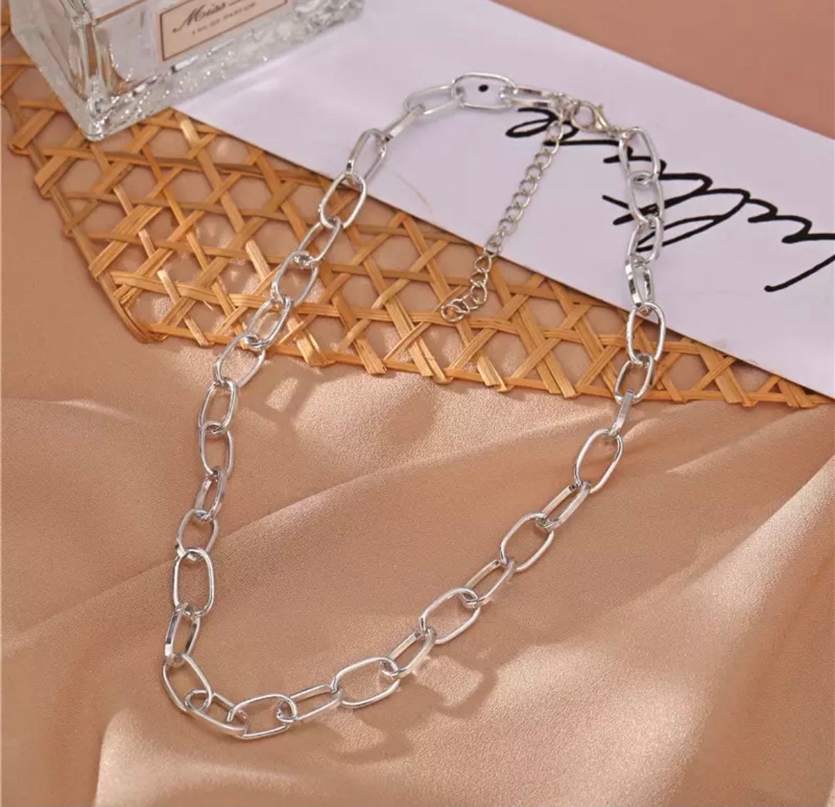 Chain Women Trending Chunky Girl Gift 2021 New Trend Gold | Etsy