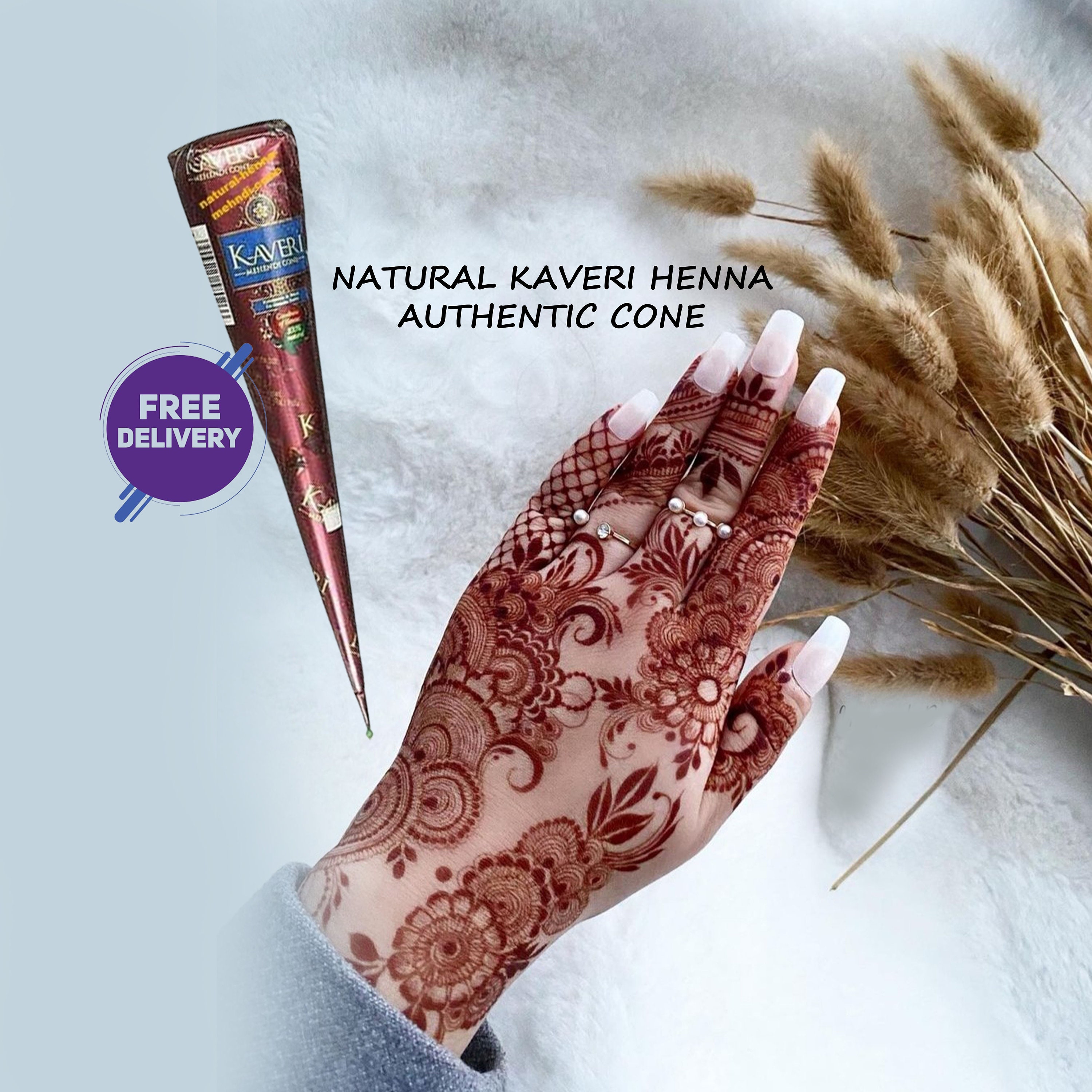 Cône de henné Cône Mehendi à la main Cône de henné brun - Etsy France