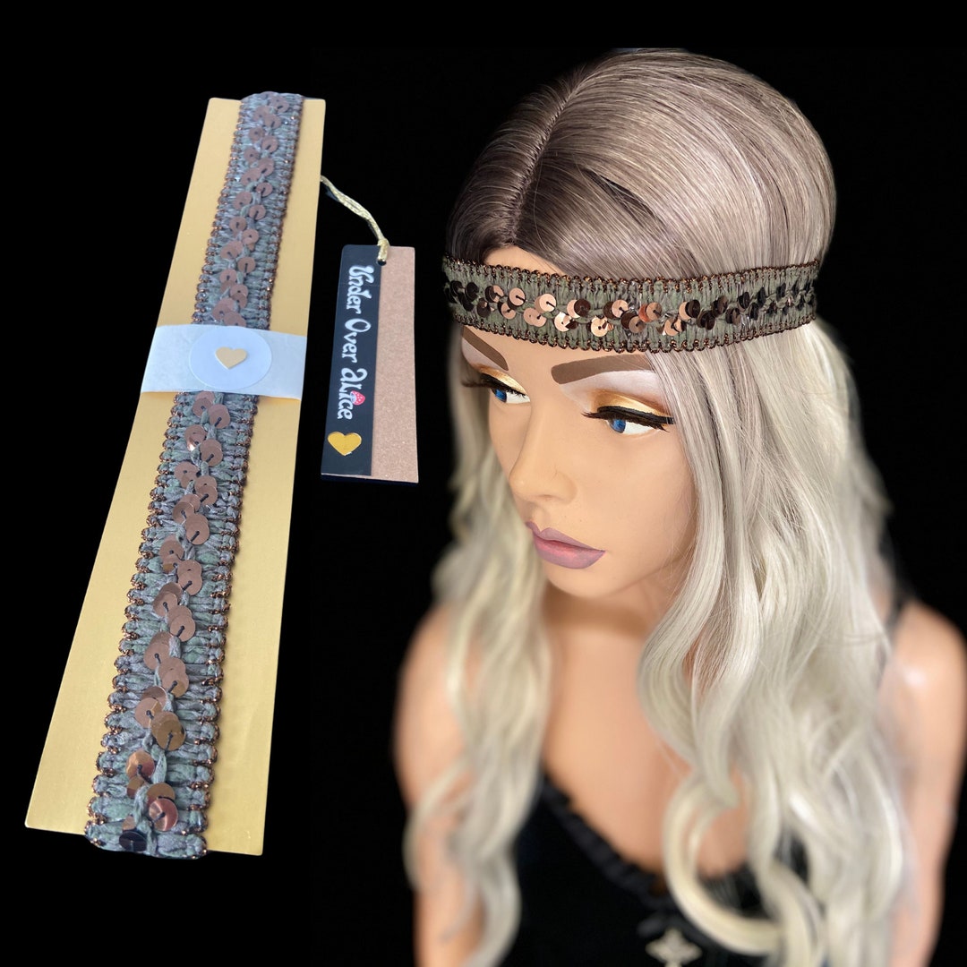 Embellished Diadem Circlet Sequence Goddess Hair Band: Distinct ...