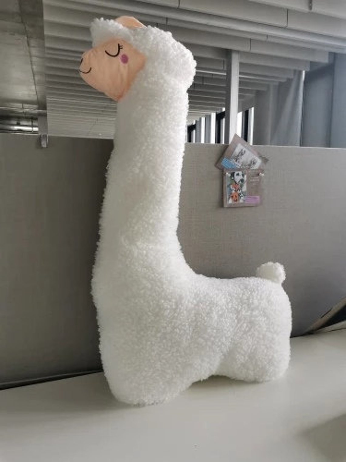 Alpaca lama plush toy cute large small soft stuffed animal | Etsy