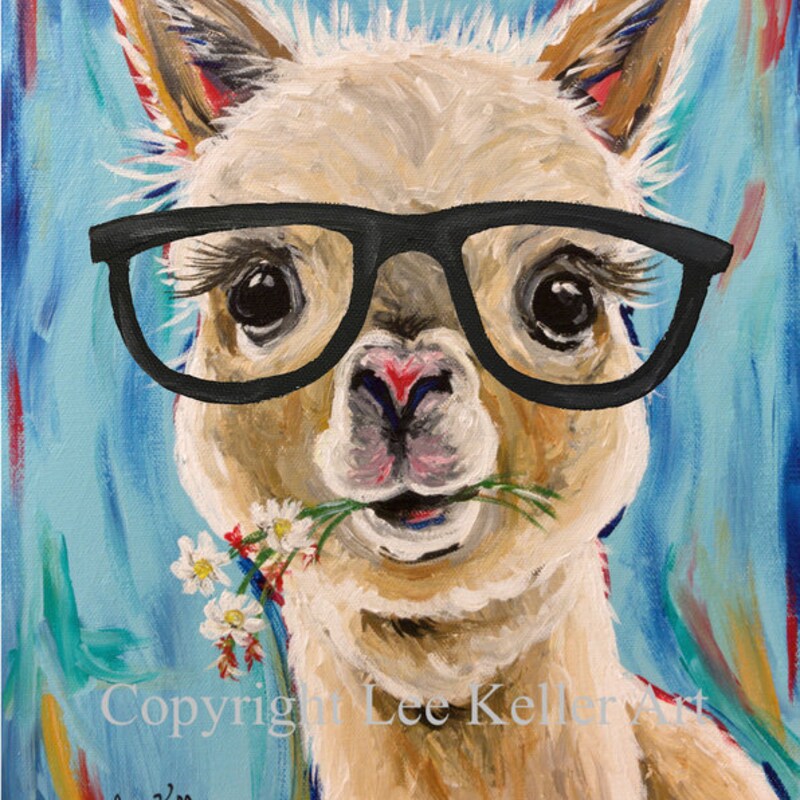 Alpaca Stained Glass - Etsy