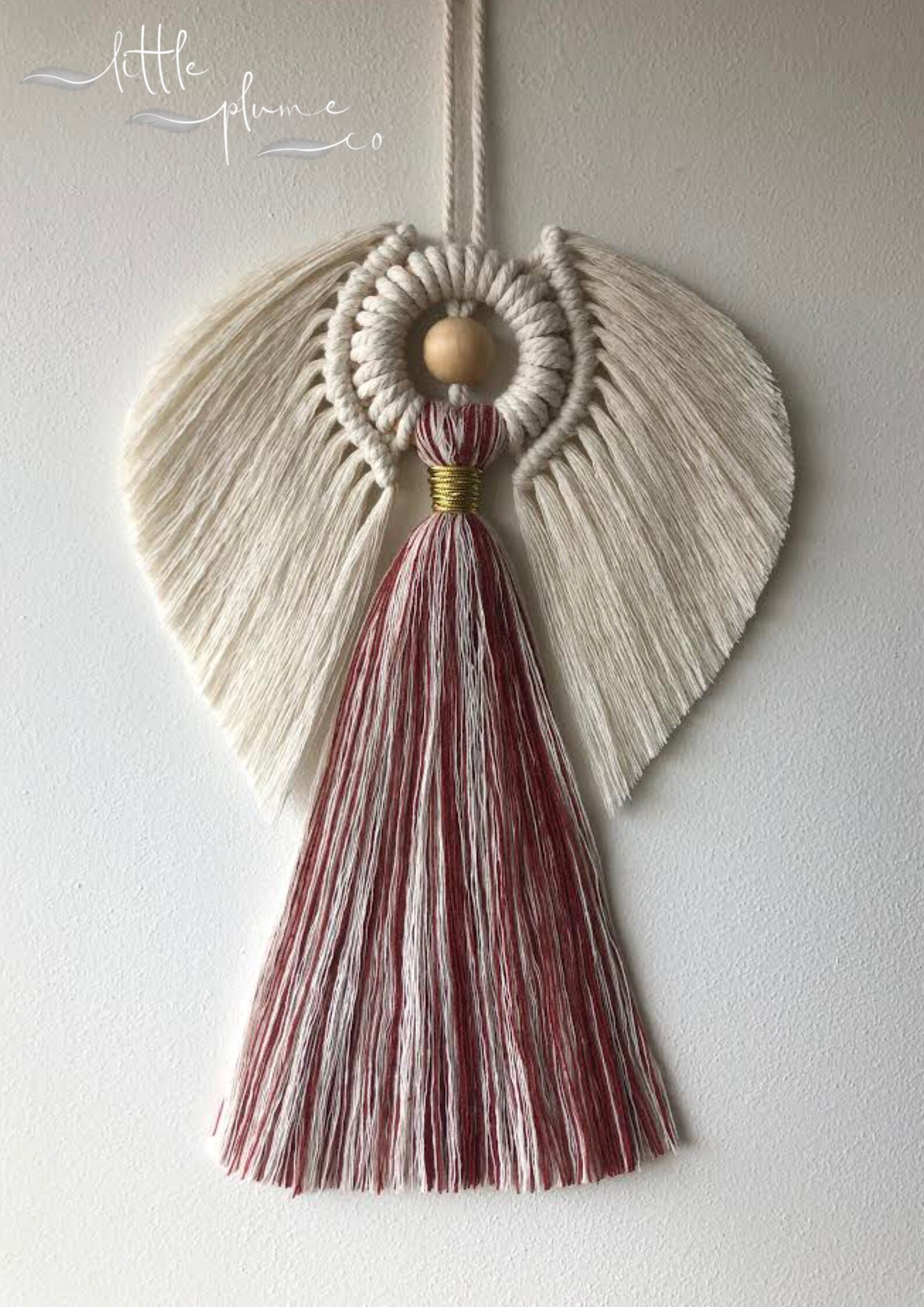 Macrame Angel Angel Decoration Angel Macrame Angel Macrame | Etsy