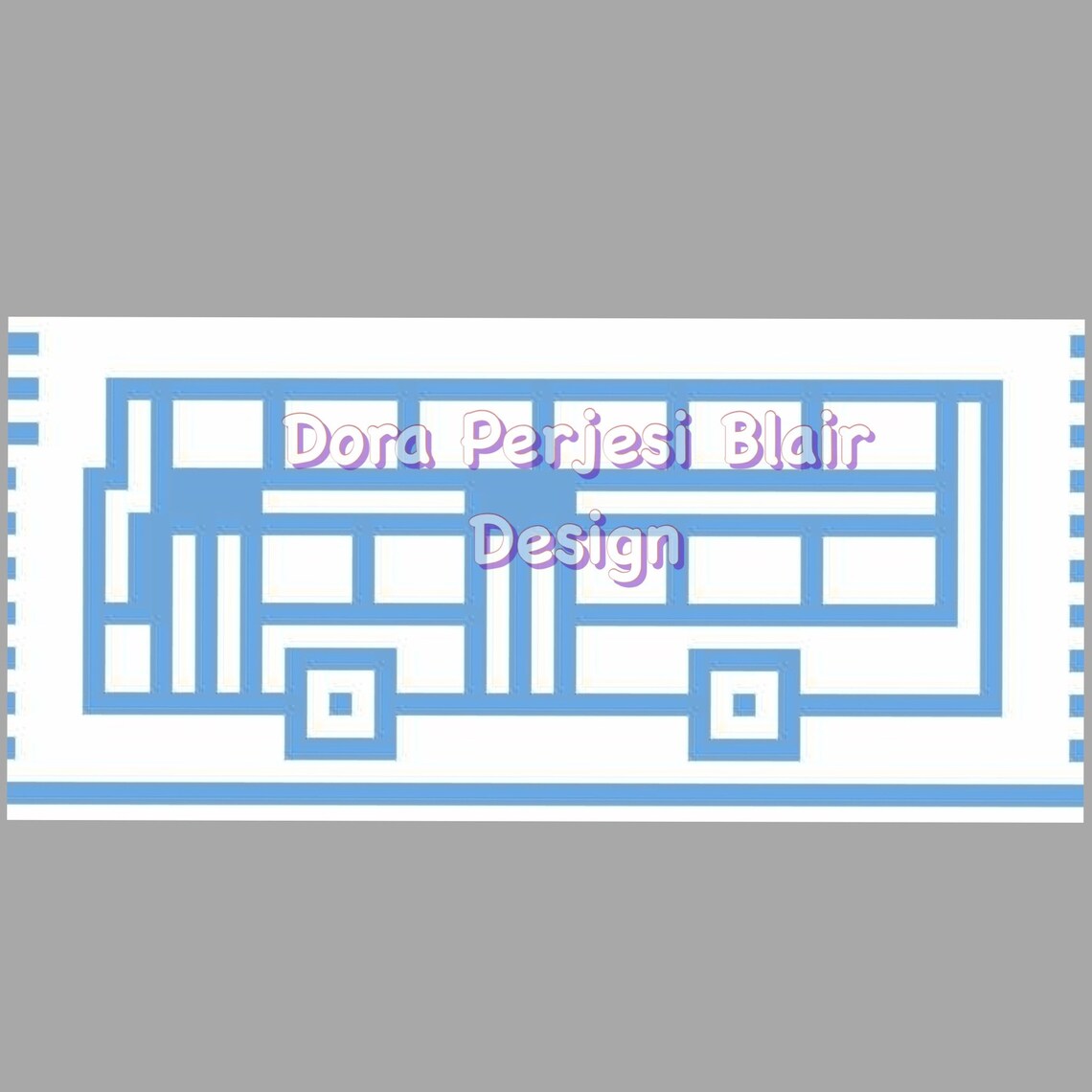 Little Double Decker Bus Overlay Mosaic Crochet Block - Etsy