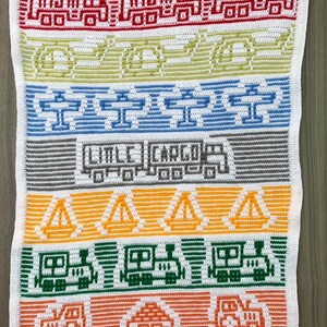 Little Sailboat Overlay Mosaic Crochet Block - Etsy
