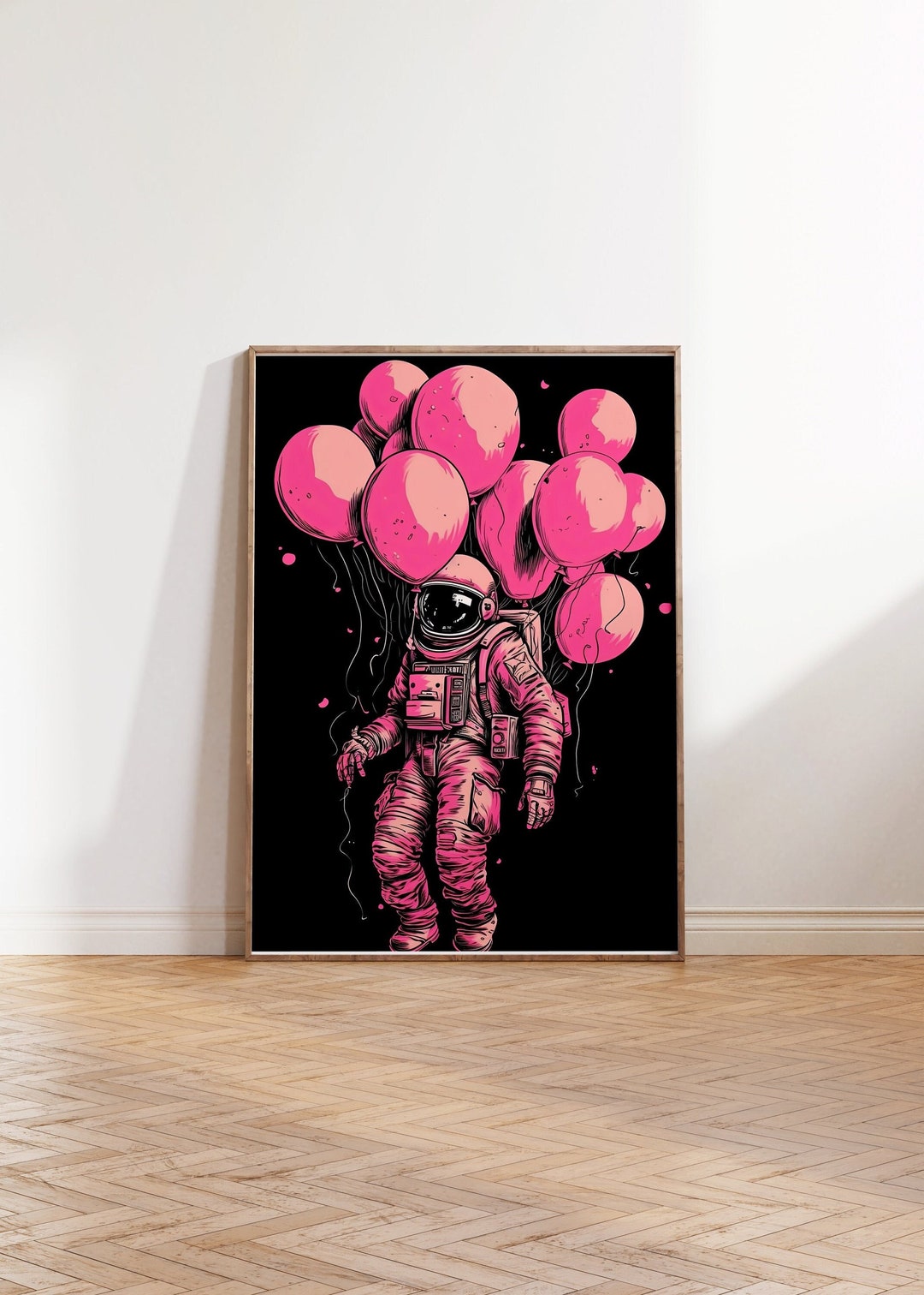 Spaceman Pop Art Digital Download | Retro Space Decor | Printable Wall ...