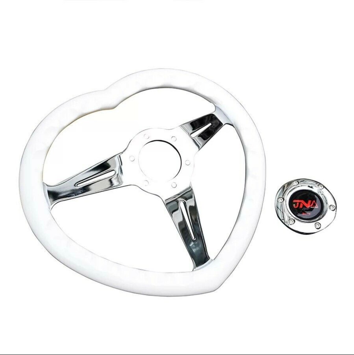 Japanese Heart Shaped Racing Steering Wheel Universal Car ABS - Etsy UK