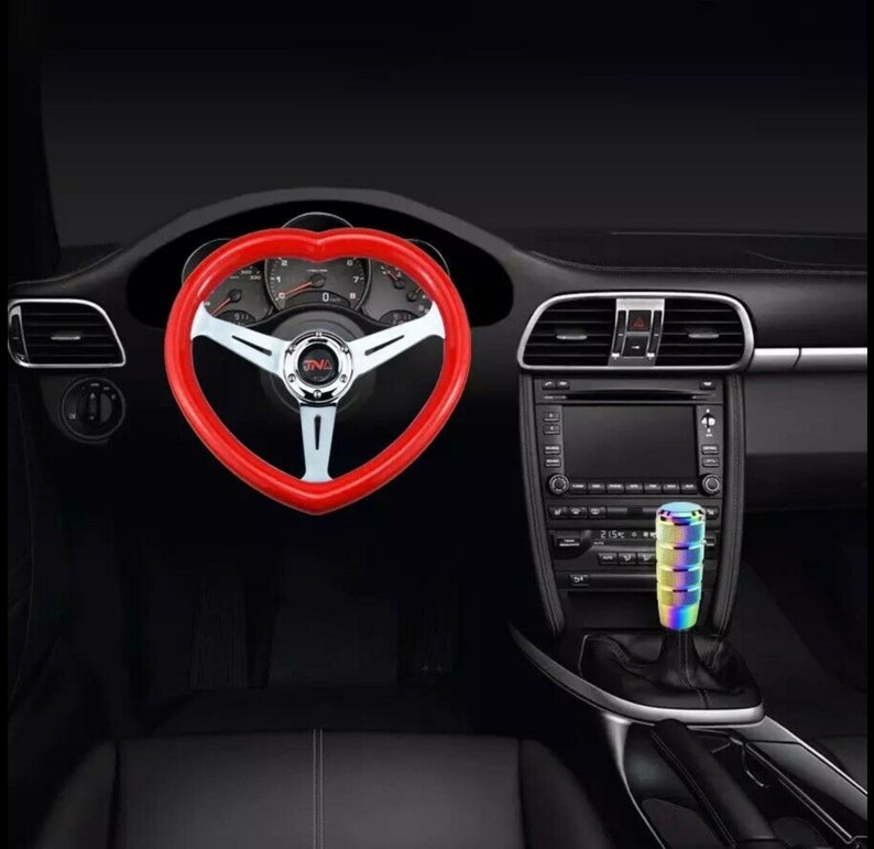 Japanese Heart Shaped Racing Steering Wheel Universal Car ABS | Etsy