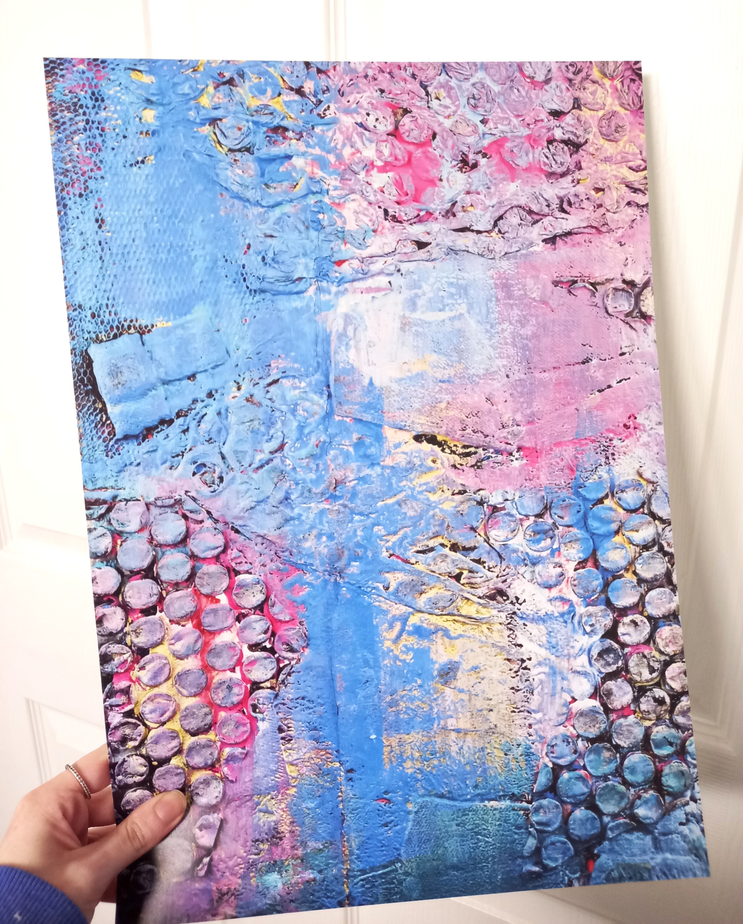 A3 Wall Art Colourful Abstract Wall Art A3 Print Wall - Etsy