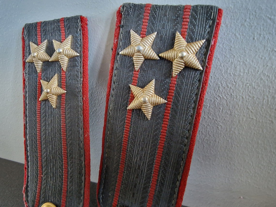 Soviet Military Shoulder Loops Soviet Police Epaulettes Military ...