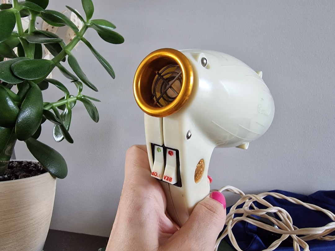 Working Vintage Hairdryer 1960s | Set Portable Hairdryer | Soviet Era ...