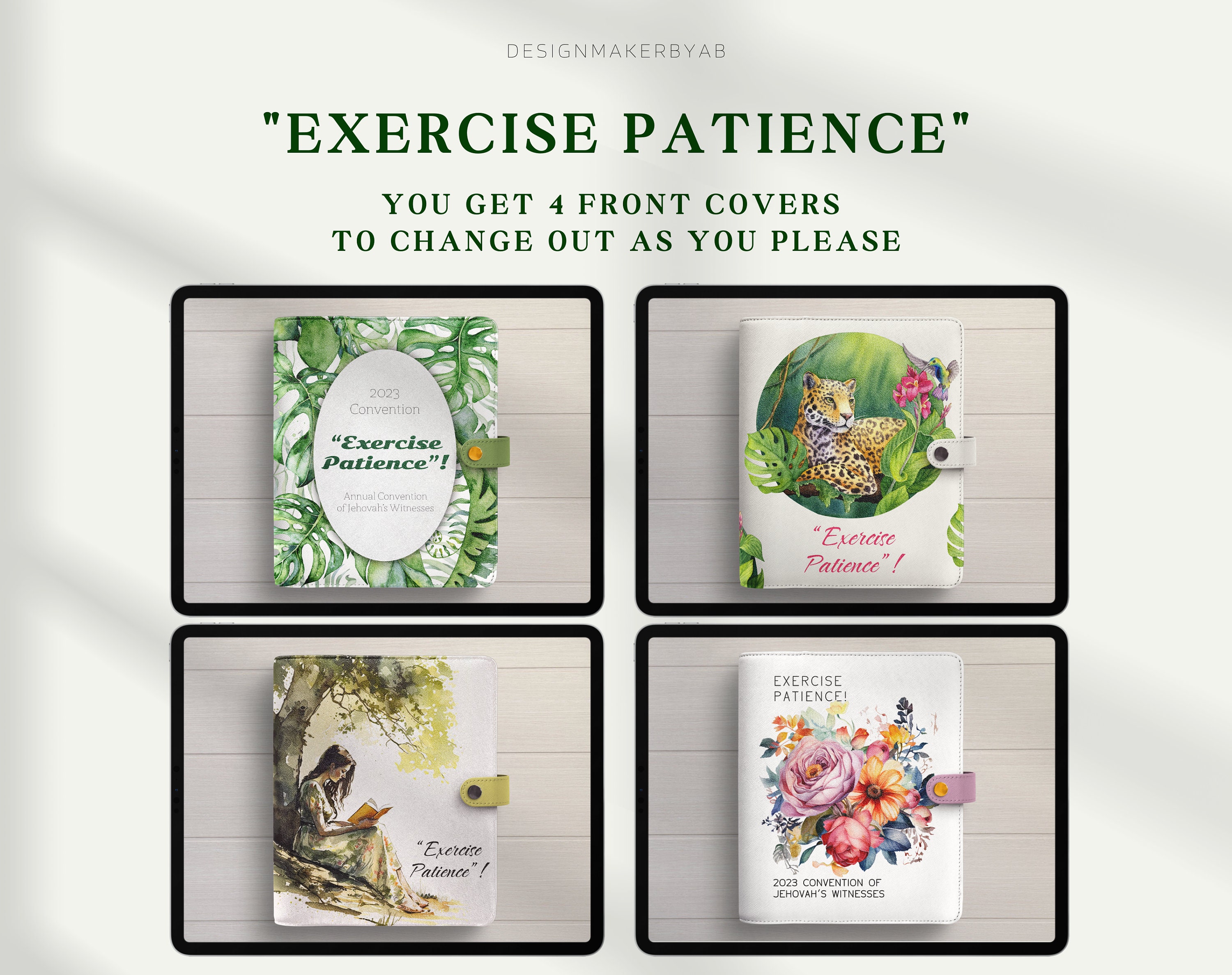 Exercise Patience, 2023 Regional Convention, JW 2023 Digital Notebook ...