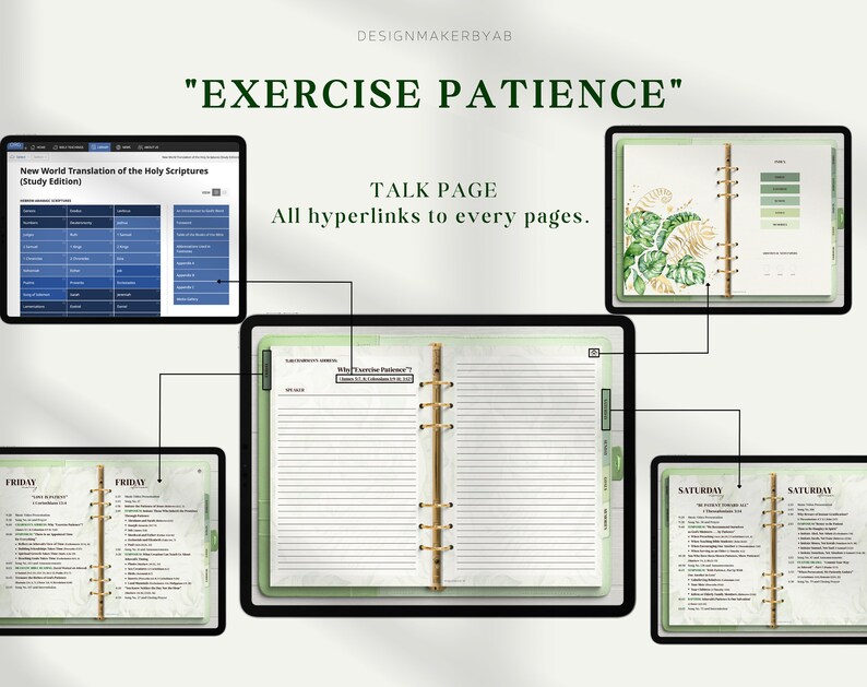 Exercise Patience, 2023 Regional Convention, JW 2023 Digital Notebook, JW Convention Notebook ...