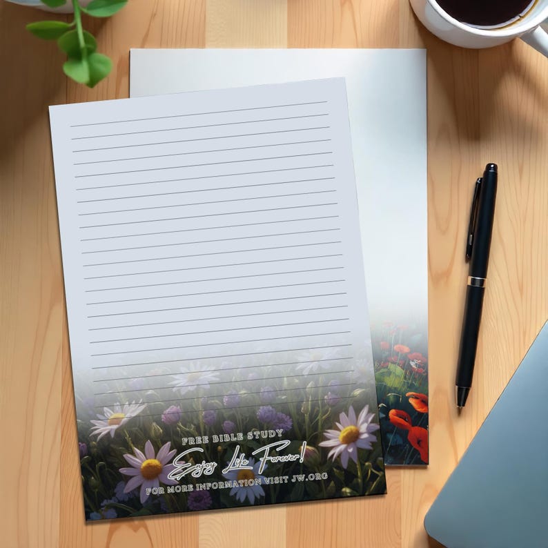 JW Letter Writing Paper, JW Writing Stationery, Field Service Supplies ...