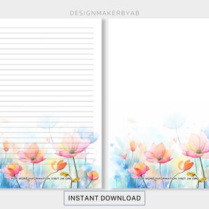 JW Printable Letter Writing Stationery Set, Bible Study Invitation ...