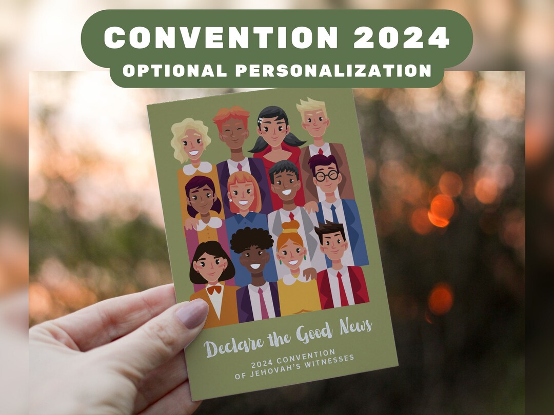 Declare the Good News, 2024 Special Convention Printable Card, Digital ...