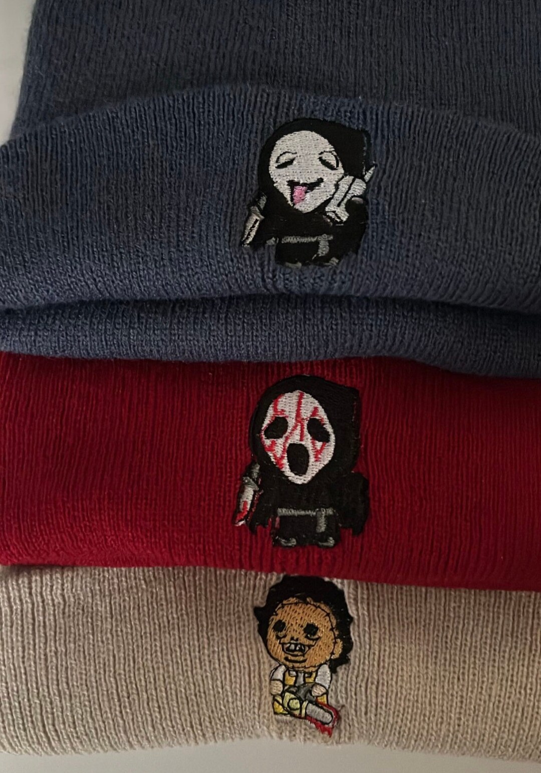 Embroidered Chibi Slasher Hat - Etsy