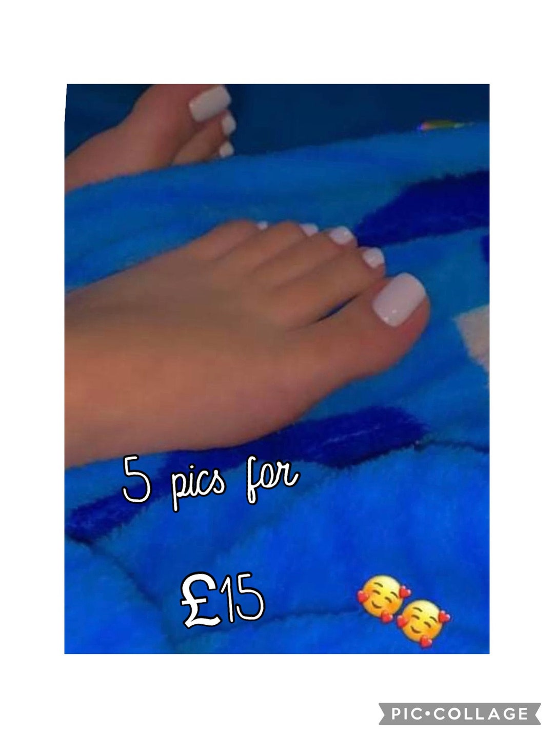 Custom Feet Pics 5 for 15 - Etsy
