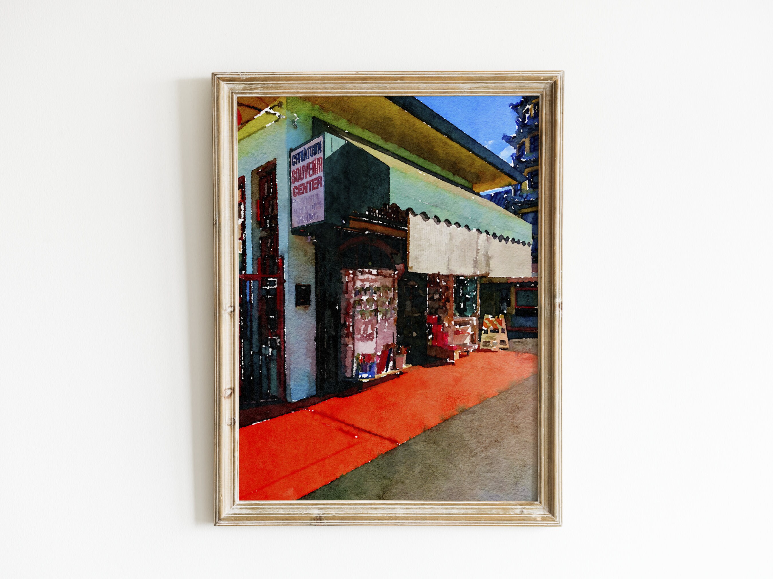 Paint Your Favorite Cafe & Restaurant Custom Storefront - Etsy