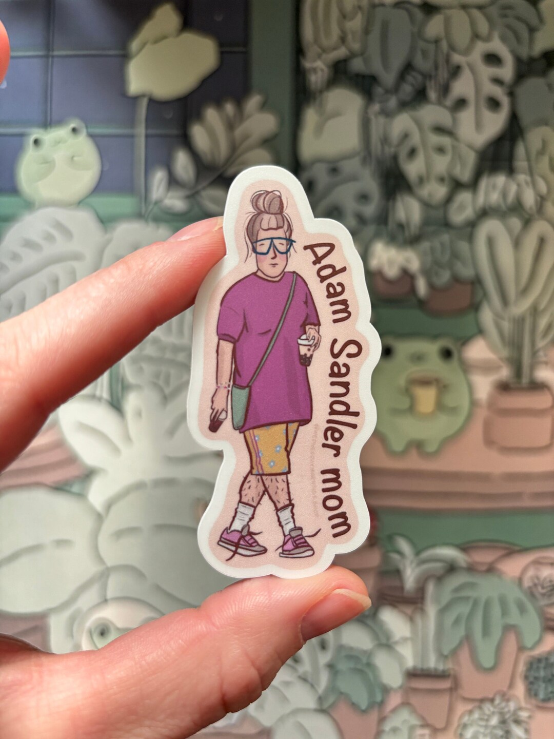 Adam Sandler Mom Sticker - Etsy