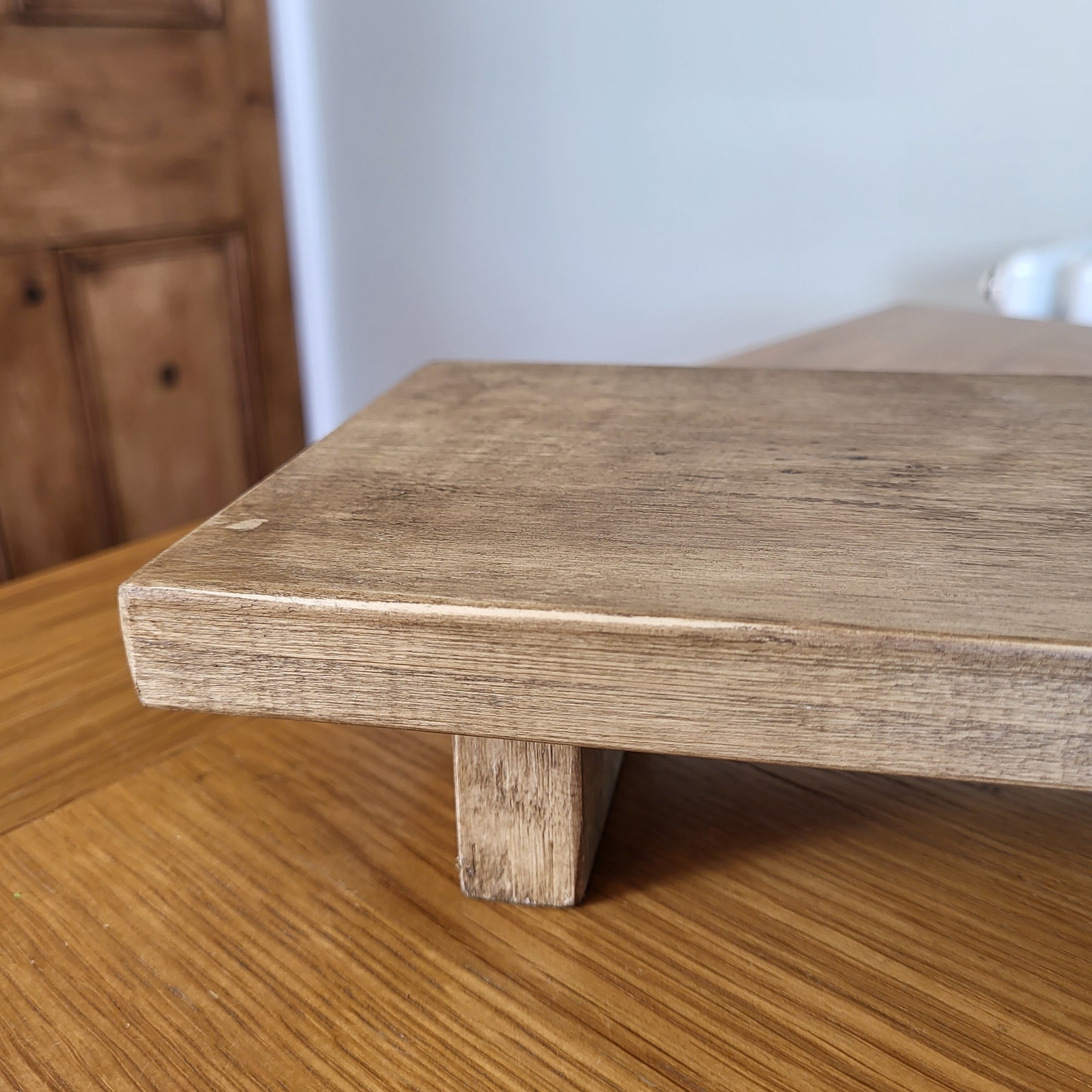 Chunky,rustic, Table Riser, Tier Tray, Shelf Display, Tray, Trestle ...