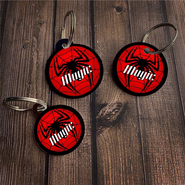 Spiderman Name Tags - Etsy