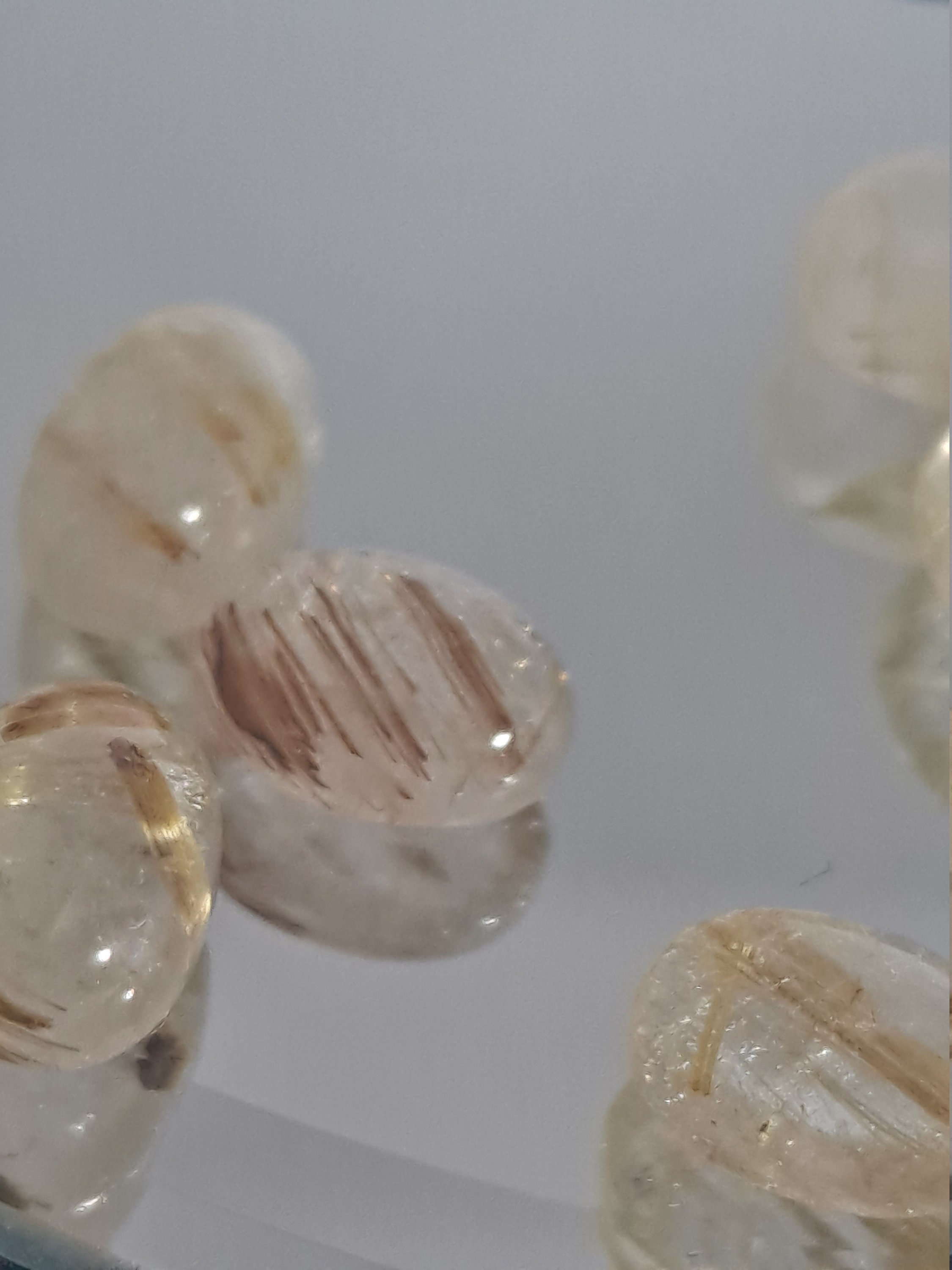 7x5 Rutilated Quartz Golden Rutile Needles | Etsy