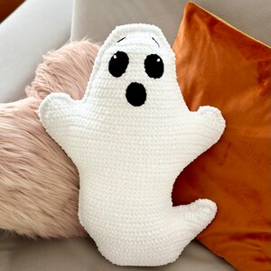 PDF Spooky Boo Pillow Pattern, Crochet Ghost Pillow Pattern ...