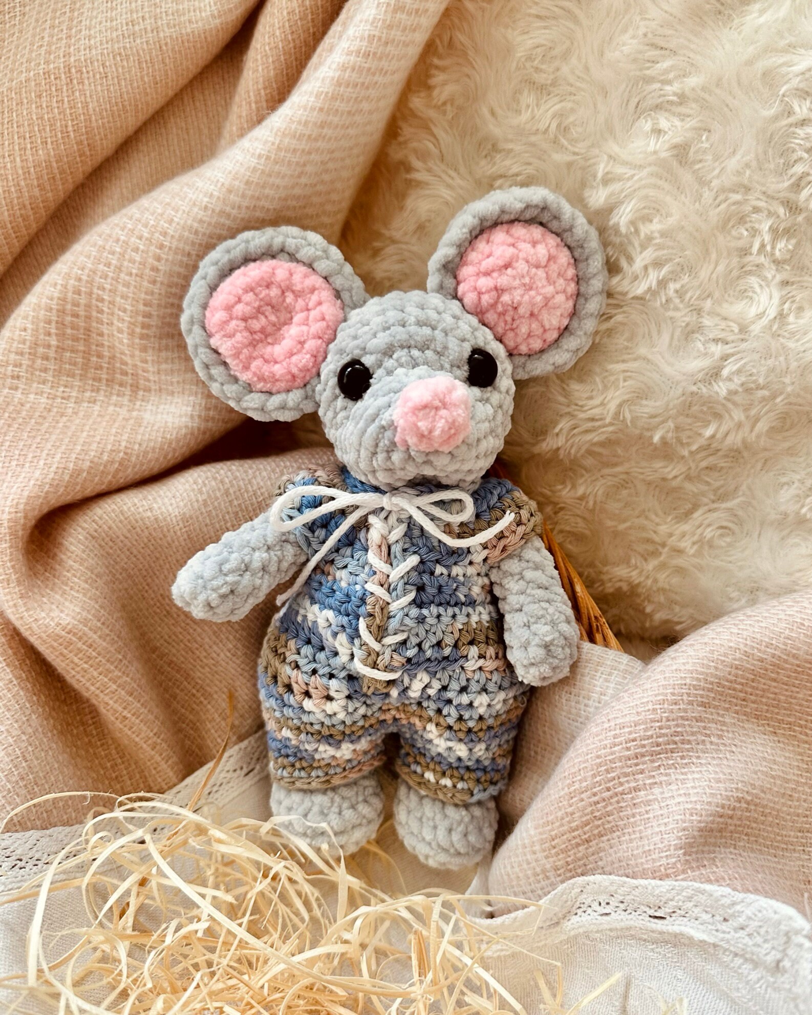 Tiny MINNIE MOUSE Bonus Crochet Mouse Pattern Amigurumi Mouse Pattern ...