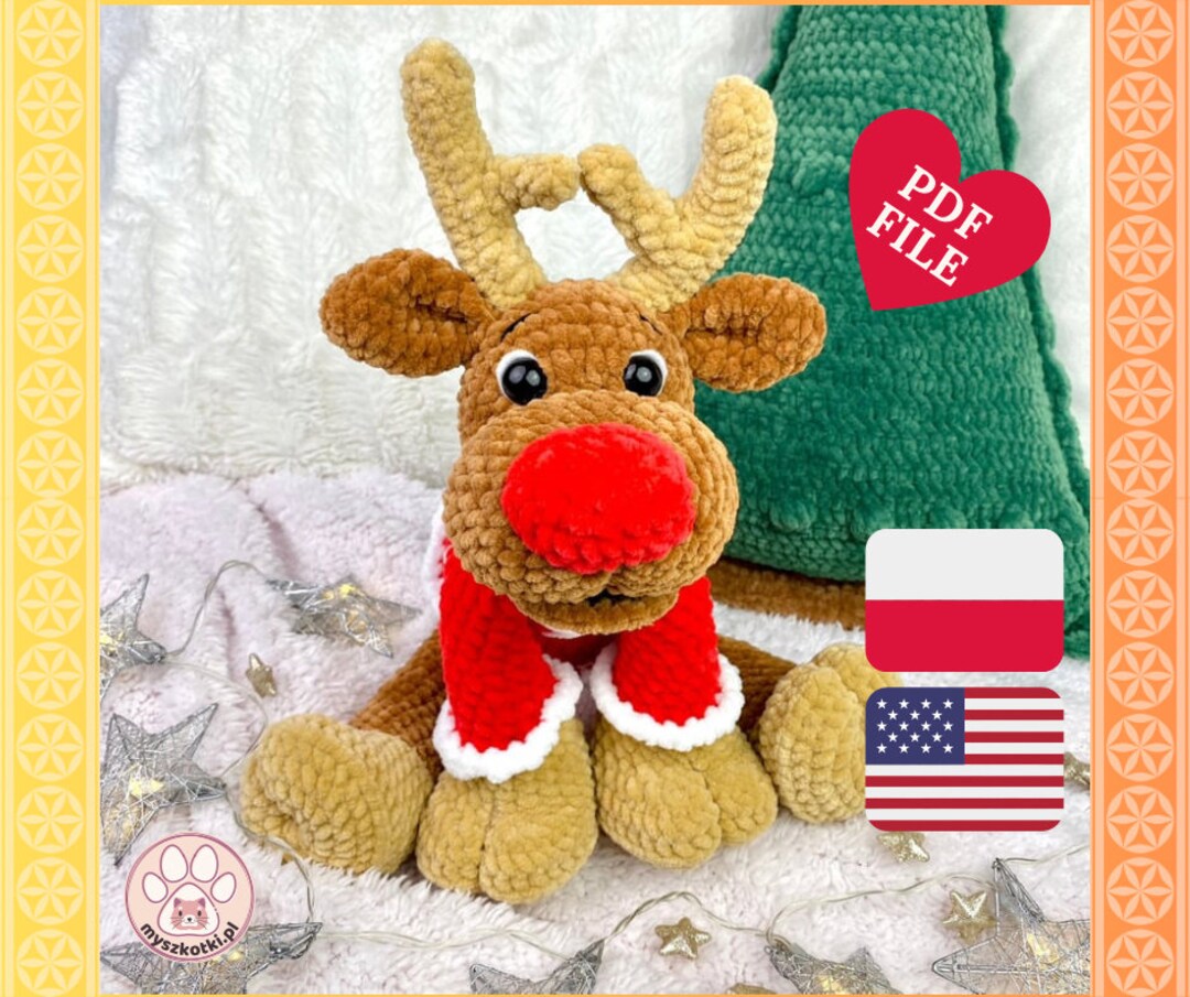 Renifer Gapcio - Etsy