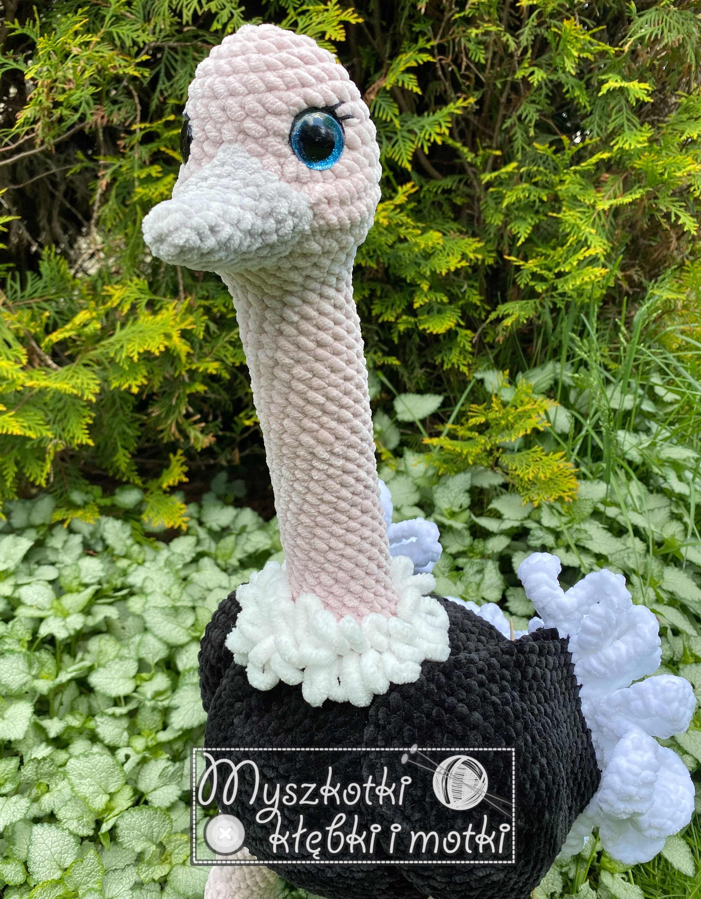 Oscar the Ostrich Amigurumi 25big Bird Ostrich Crochet PATTERN by ...
