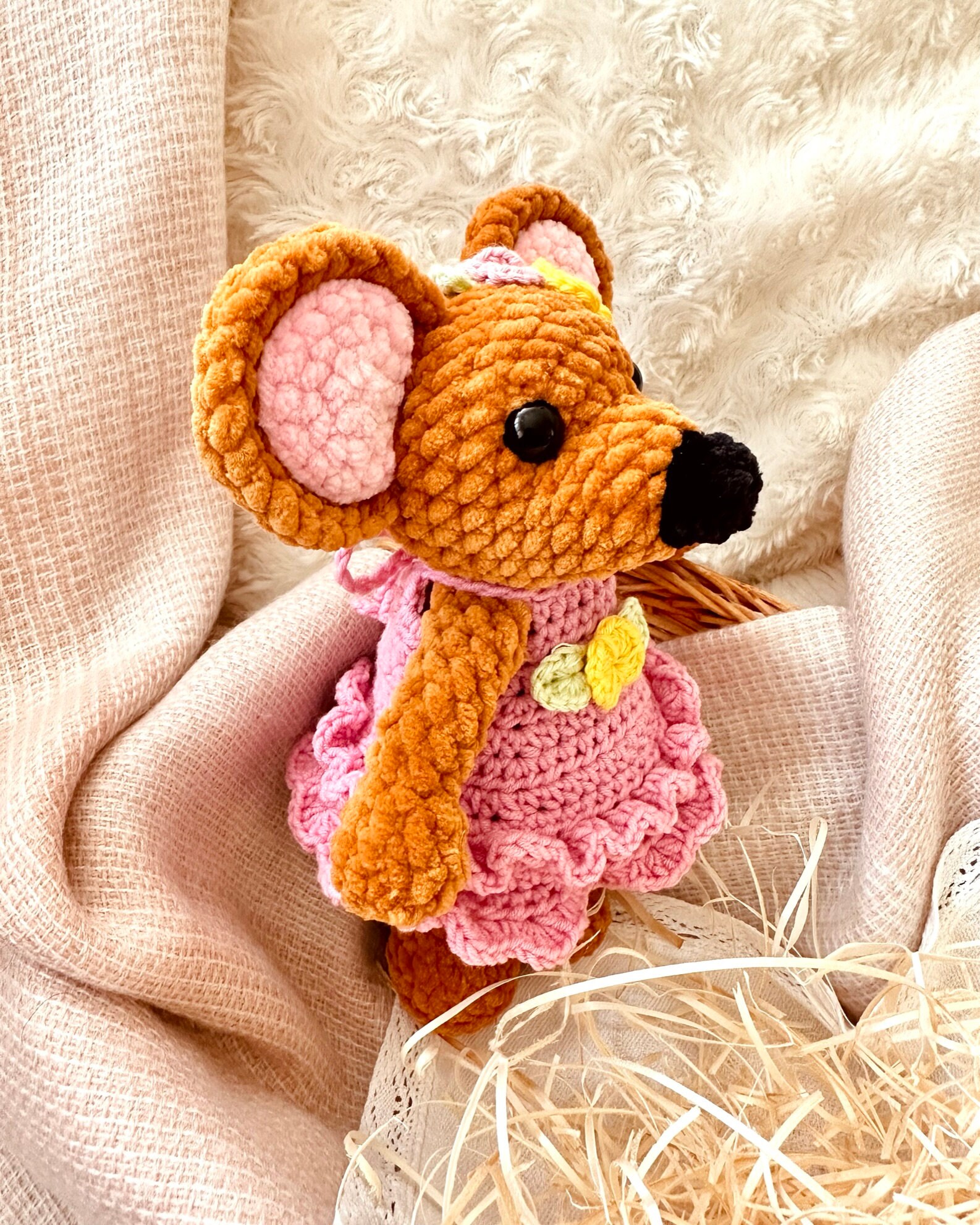 Tiny MINNIE MOUSE Bonus Crochet Mouse Pattern Amigurumi - Etsy