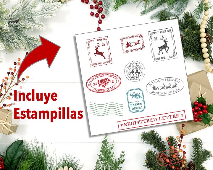 Carta De Santa Claus Y Reyes Magos Editable |santa Claus Letter ...