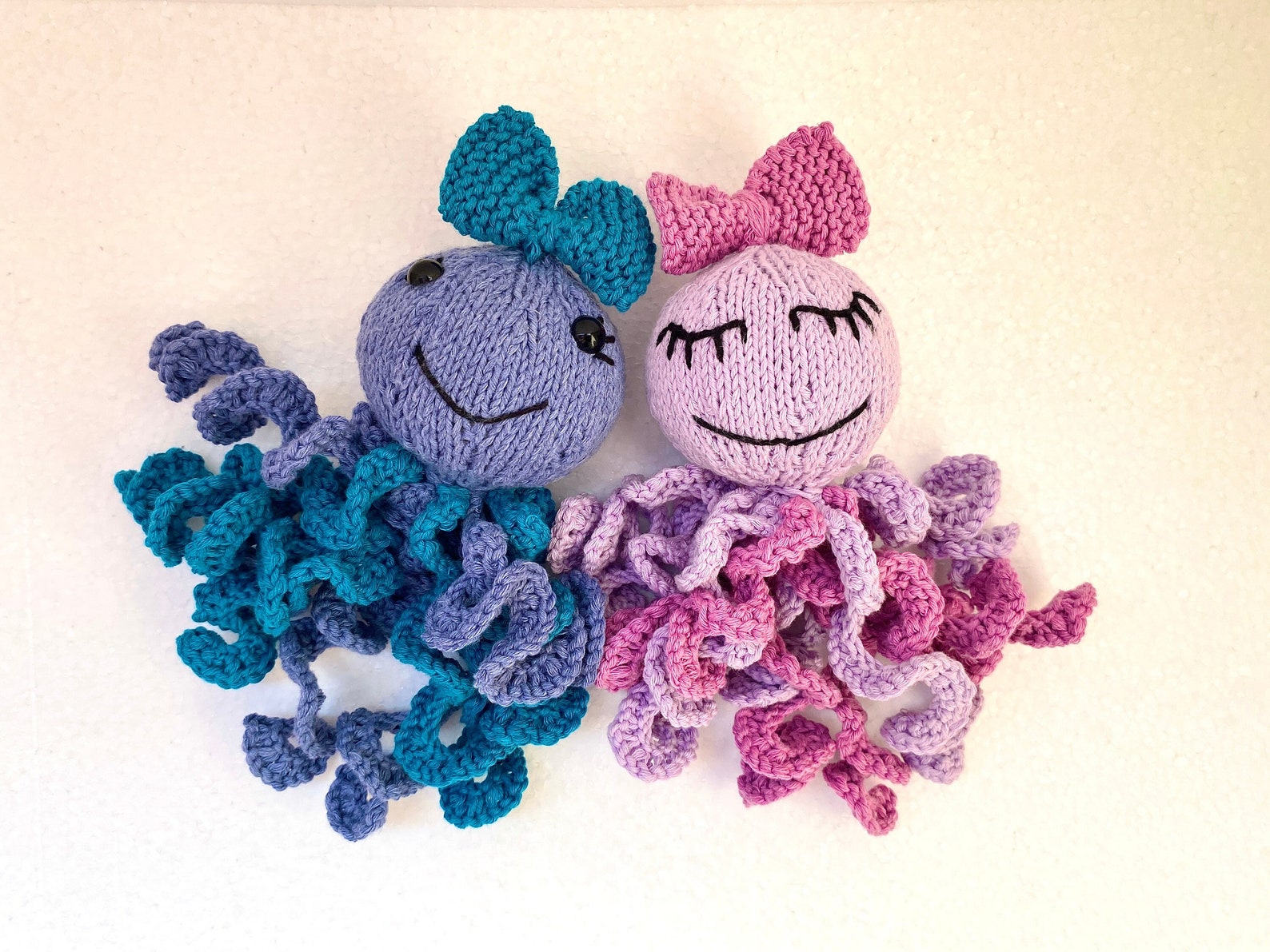 Knitting Pattern: Octopus, Toy for Newborn Baby, Knitted Octopus ...
