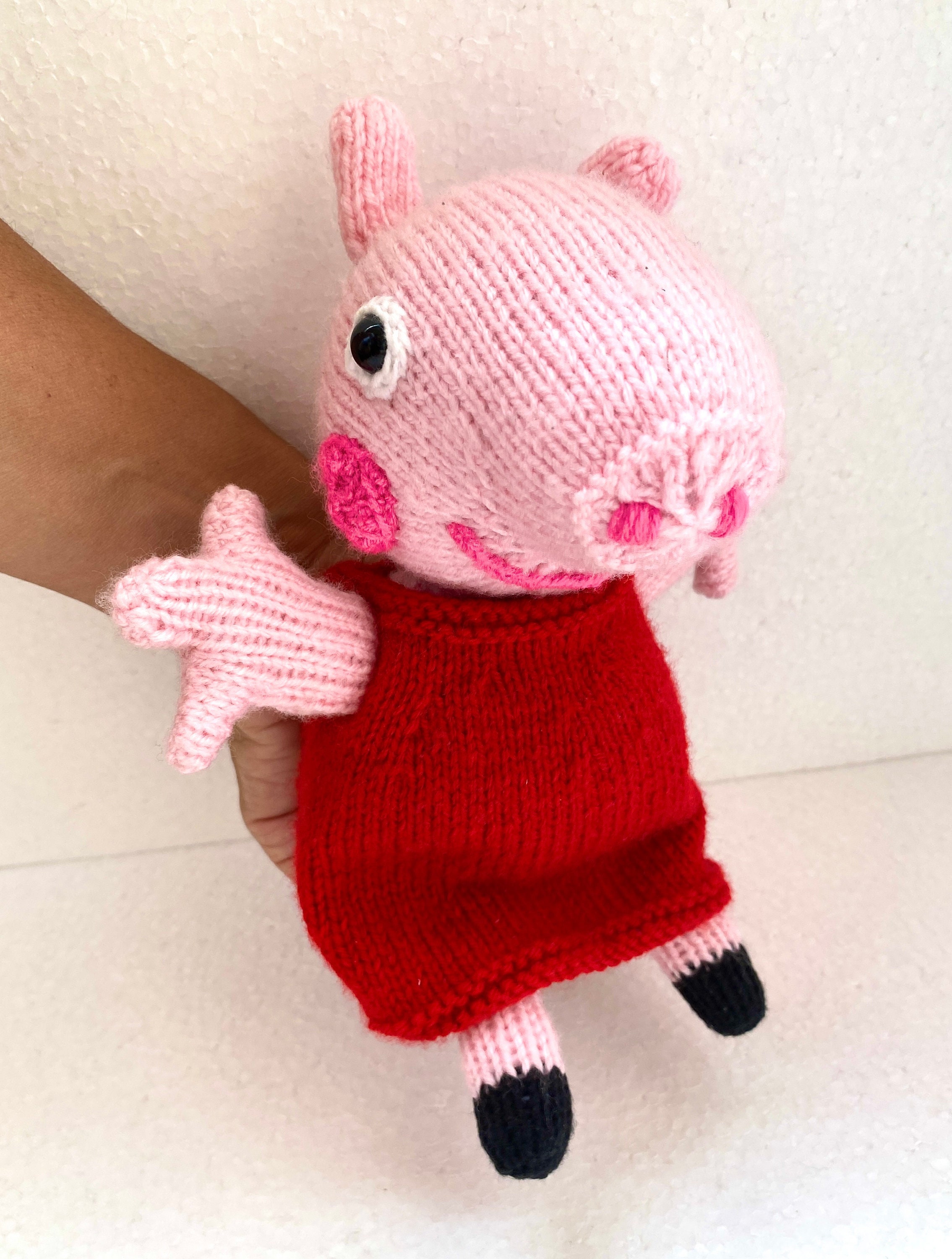 Knitting Pattern: Peppa Pig, Amigurumi Peppa Pig - Etsy Australia