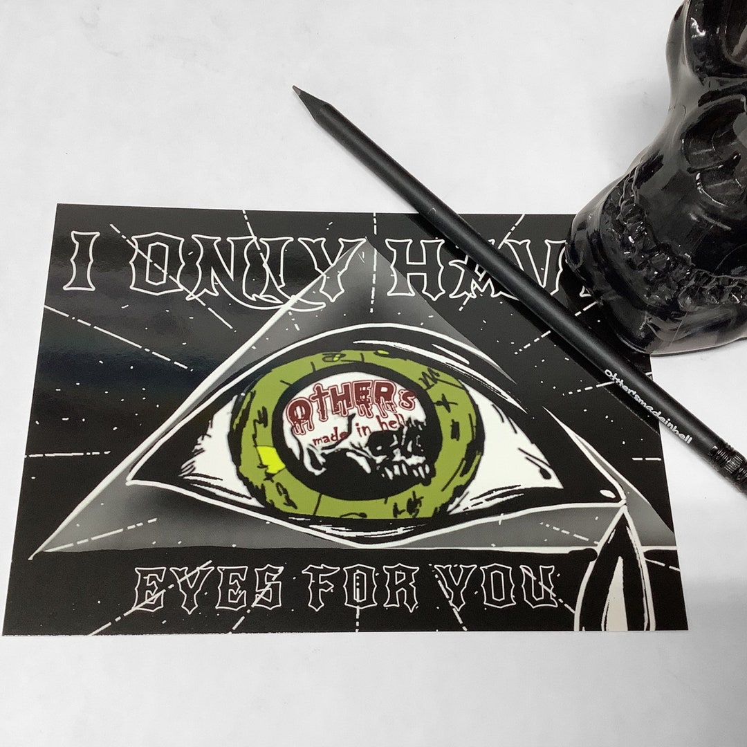 Postcard I Only Have Eyes for You Valentine's Card, Greeting Card ...